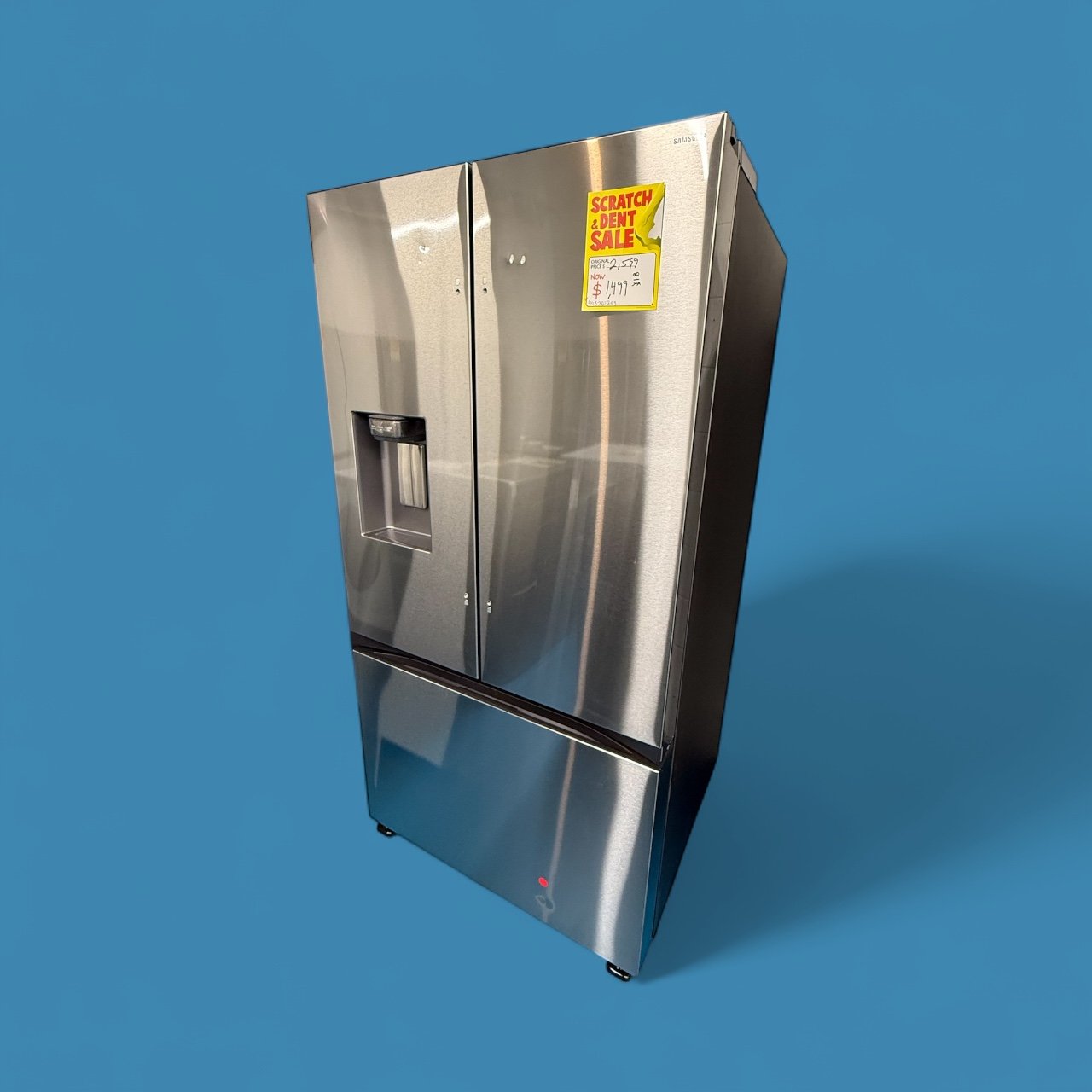 31 cu. ft. Mega Capacity Standard Depth 3-Door French Door Refrigerator ...